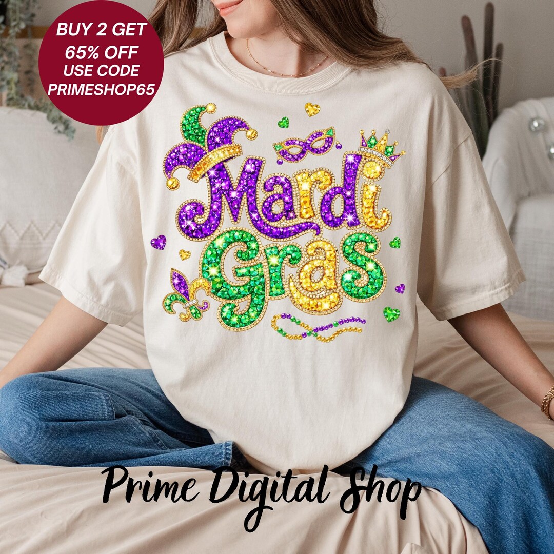 Mardi Gras Rhinestone PNG Jeweled Carnival SVG Sparkling Festival ...
