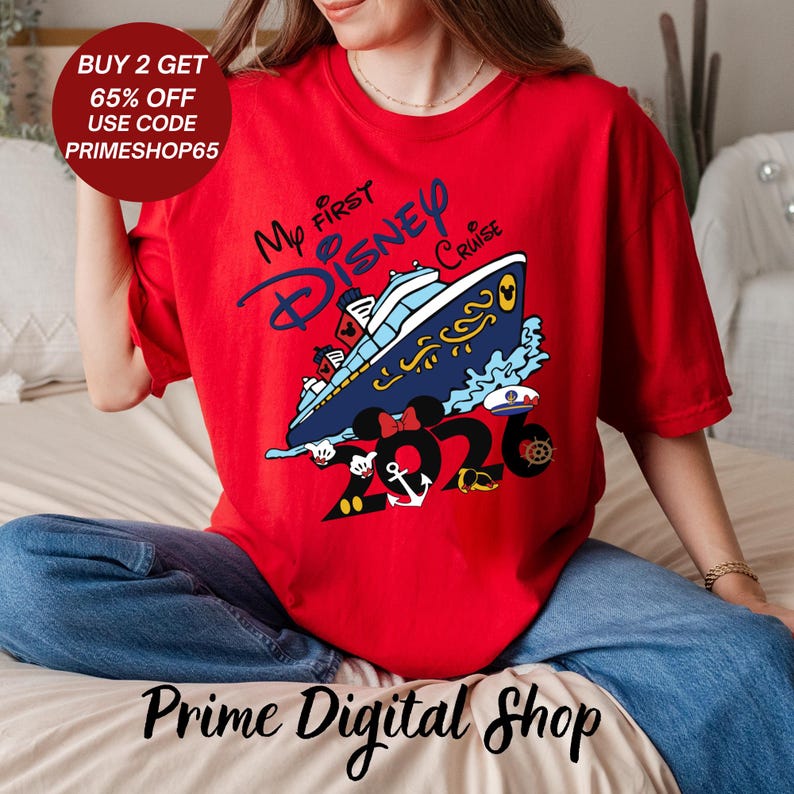 My First Disney Cruise SVG PNG 2026, Mickey Family Cruise Shirt Design ...