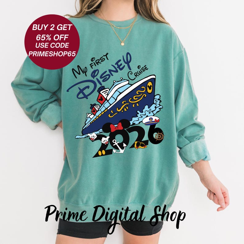 My First Disney Cruise SVG PNG 2026, Mickey Family Cruise Shirt Design ...