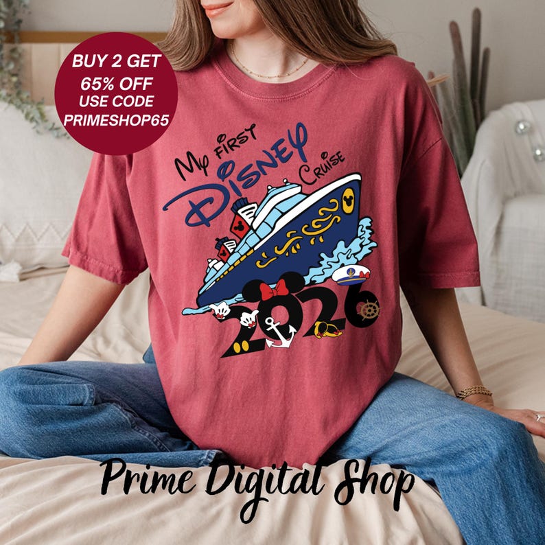 My First Disney Cruise SVG PNG 2026, Mickey Family Cruise Shirt Design ...