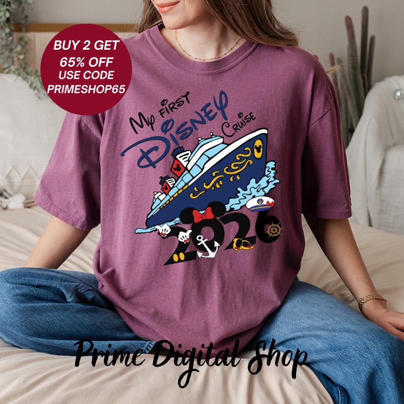 My First Disney Cruise SVG PNG 2026, Mickey Family Cruise Shirt Design ...