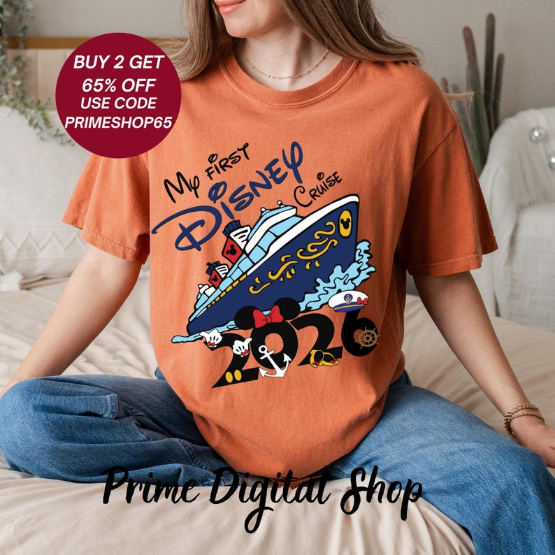 My First Disney Cruise SVG PNG 2026, Mickey Family Cruise Shirt Design ...