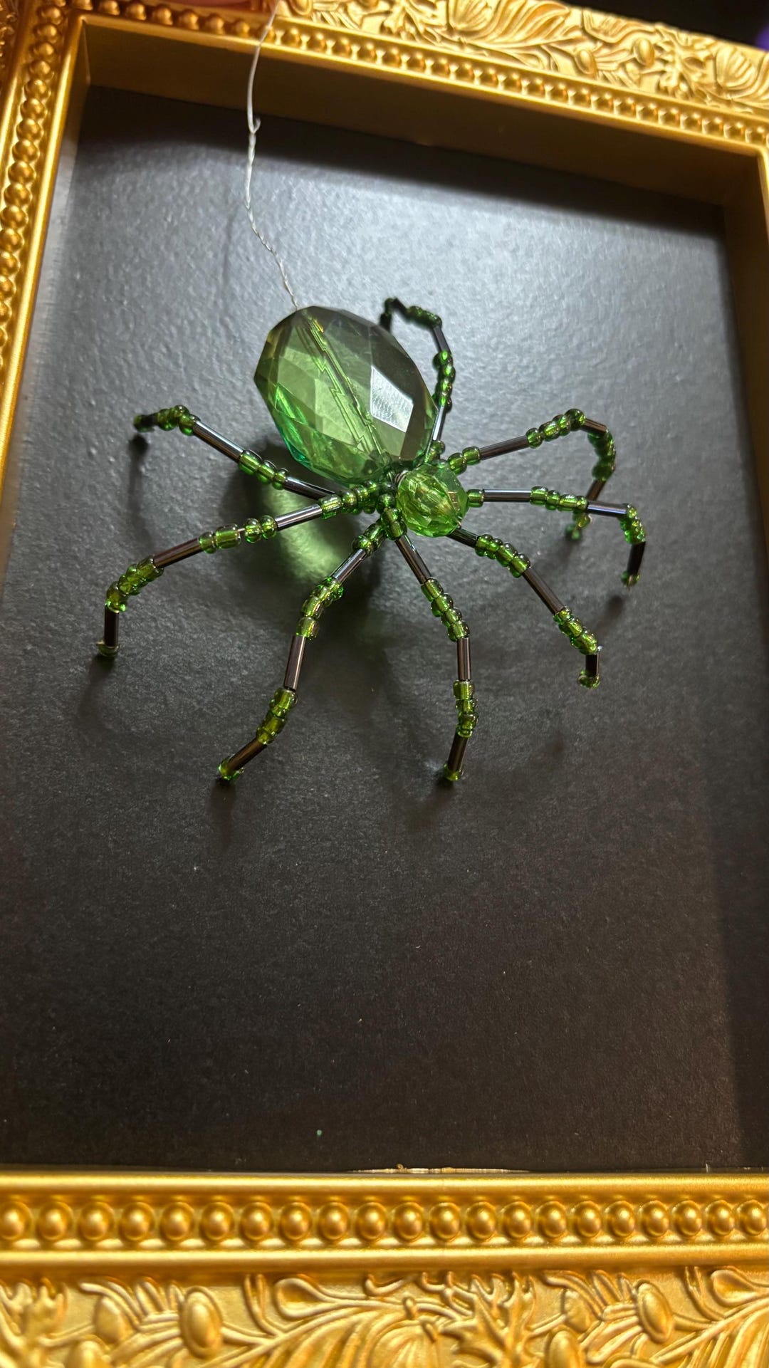 Beaded Spider Sun Catcher: Hanging Decoration - Etsy
