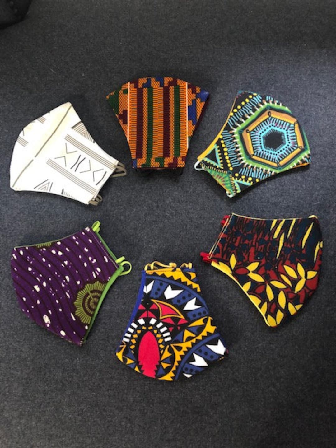 Face Masks Gala 3 Global Prints afrocentric - Etsy