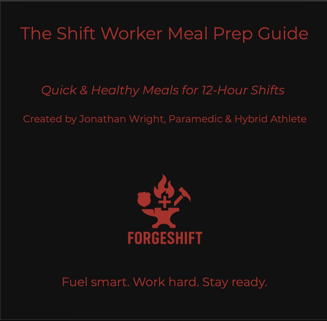 The Shift Worker Meal Prep Guide | 22 Healthy Recipes for 12-hour ...