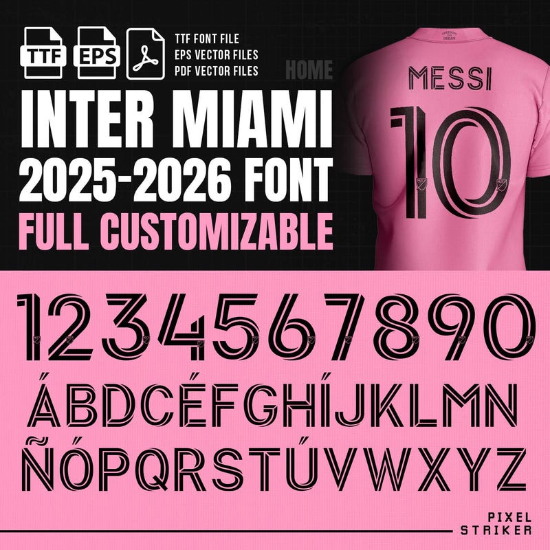 Custom Messi Jersey - Etsy