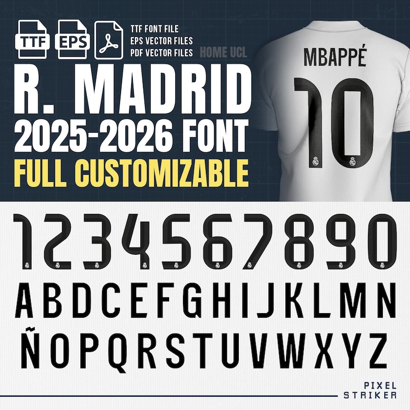 Real Madrid 25/26 - Etsy