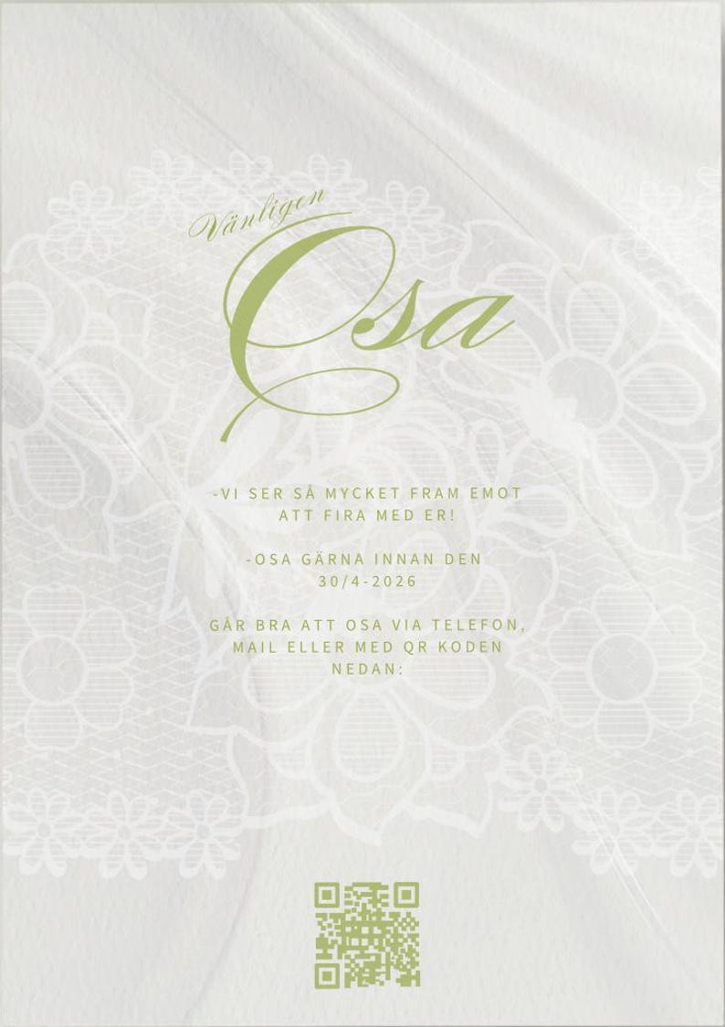 Editable Wedding Invitation Template: Modern RSVP Card (canva PDF) - Etsy