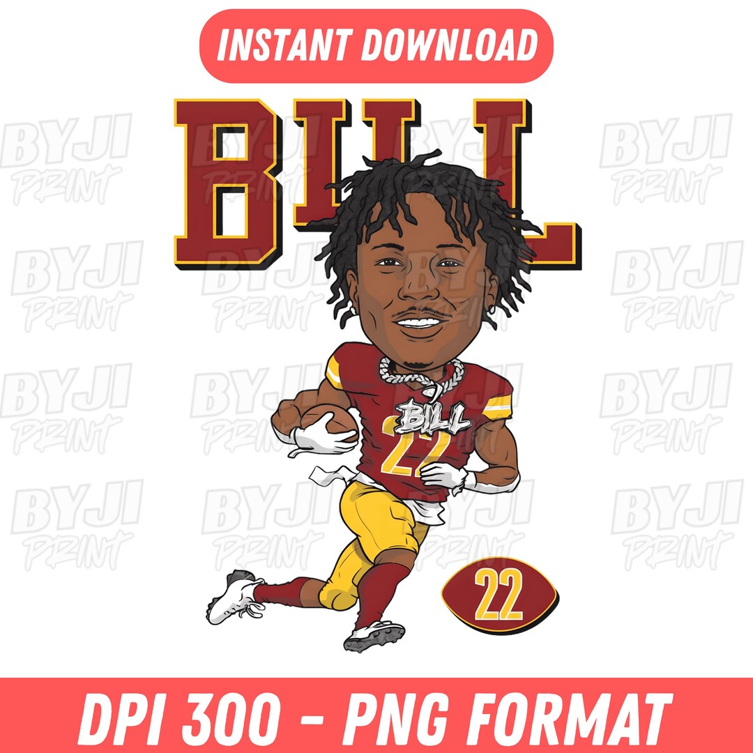 Bill Croskey-merritt PNG | Commanders Football Sublimation Print File ...
