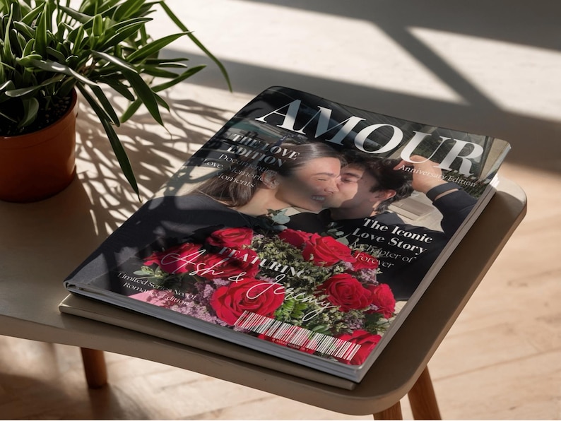 Sjabloon tijdschrift voor stellen Canva gepersonaliseerde sjabloon ...