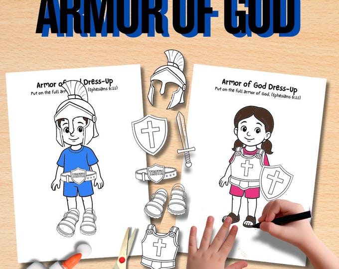 Ephesians Bible Activity Kids, Bible Worksheet, Coloring Page, Bible ...
