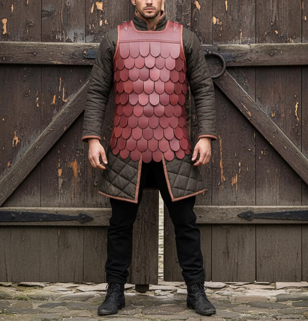 Leather Scale Armour, Medieval Costume - Etsy