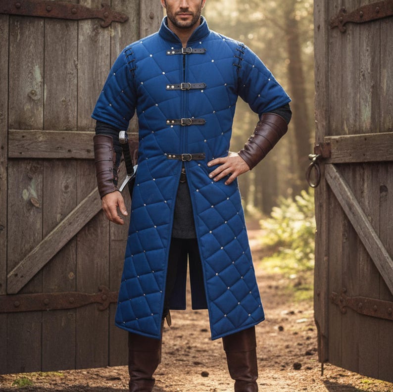 Medieval Gambeson Costume : Long Length Gambeson - Etsy