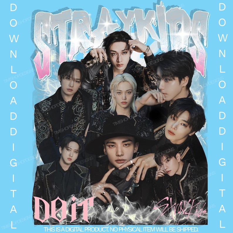 Stray Kids 'DO IT' Poster | K-pop Room Decor (digital Download) - Etsy