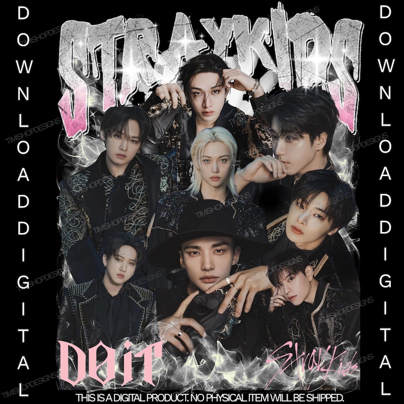 Stray Kids 'DO IT' Poster | K-pop Room Decor (digital Download) - Etsy