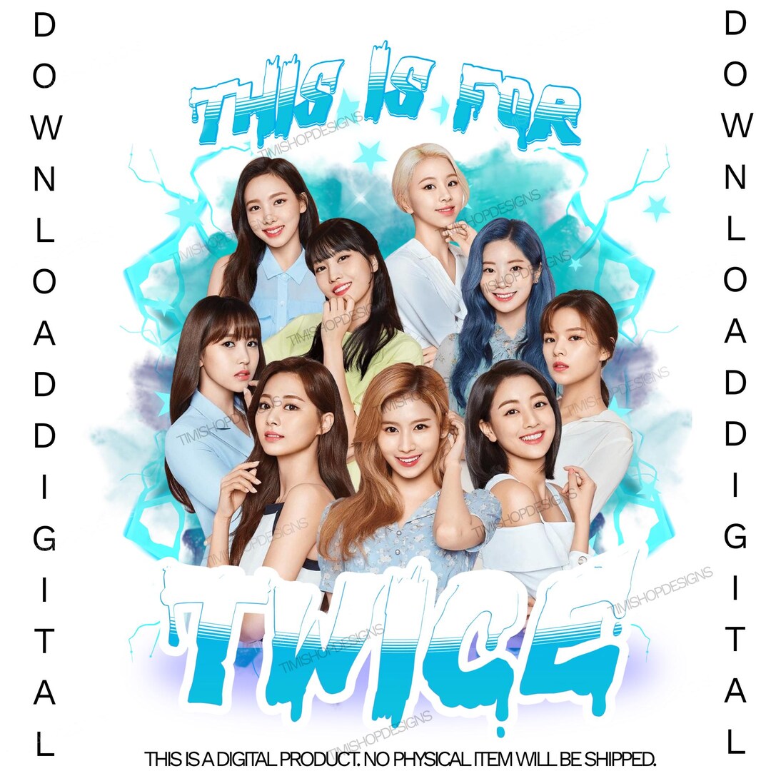 Twice Digital Download | “this is For” K-pop Design | Printable TWICE ...