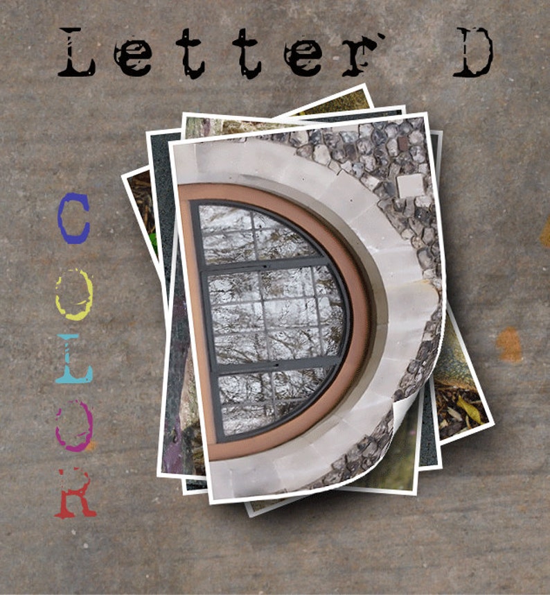 LETTER D Alphabet Photography LETTERS Color Alphabet Photos - Etsy