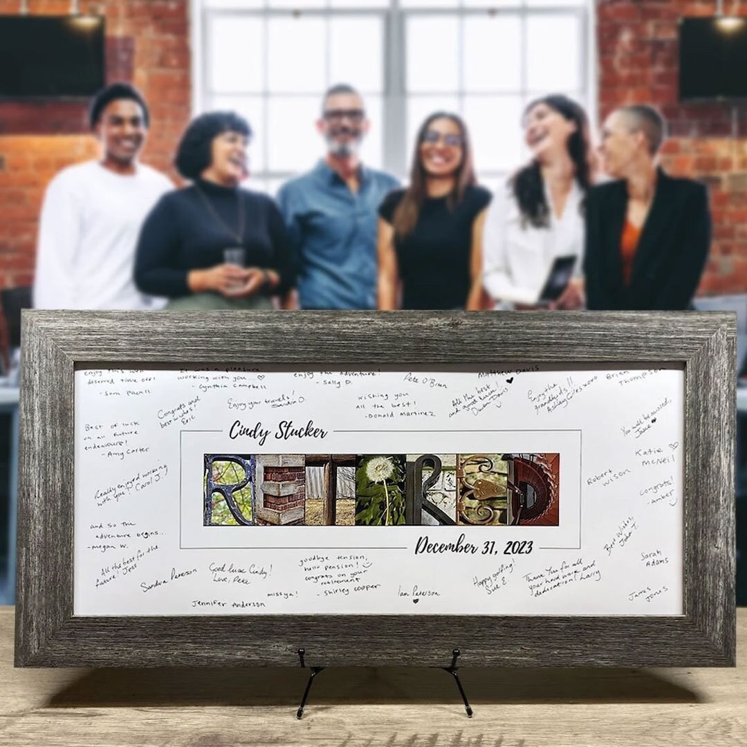 RETIREMENT GIFT for WOMEN, Personalized Retirement Gifts, Retirement ...