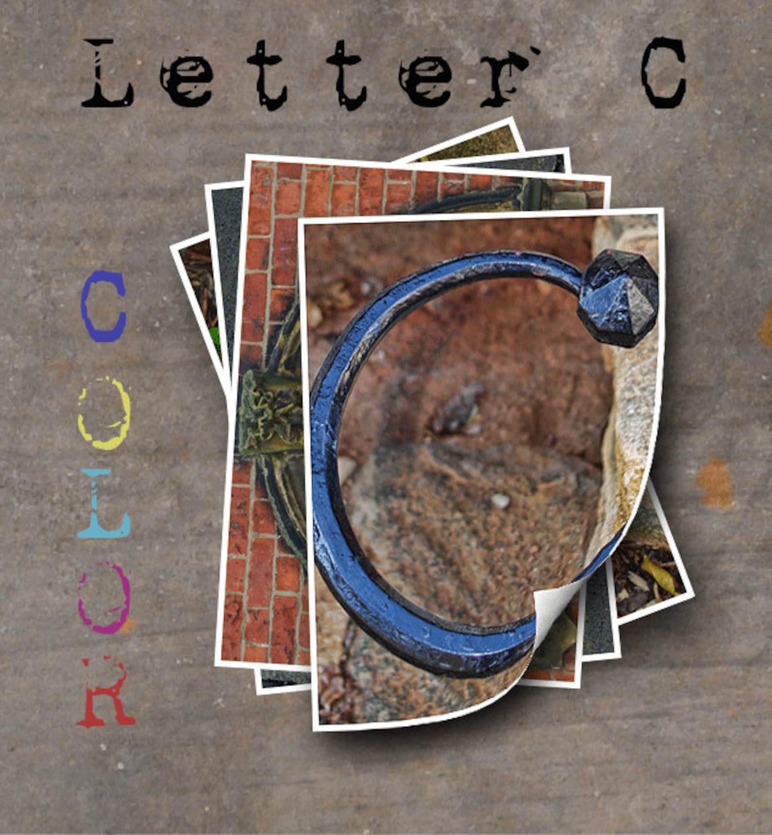 LETTER C Alphabet Photography LETTERS Color Alphabet Photos - Etsy