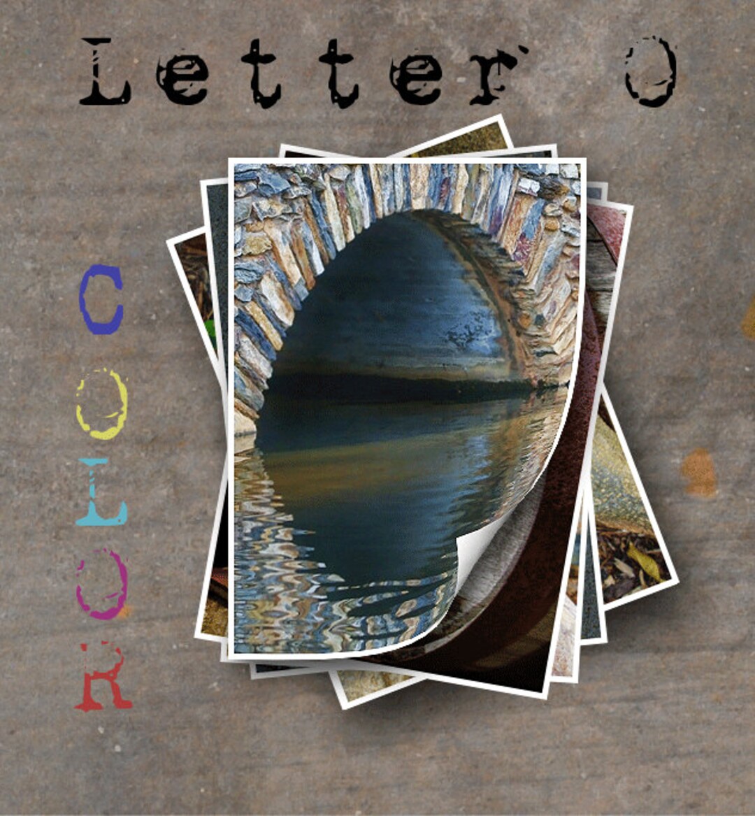 LETTER O Alphabet Photography LETTERS - Color Alphabet Photos - Etsy