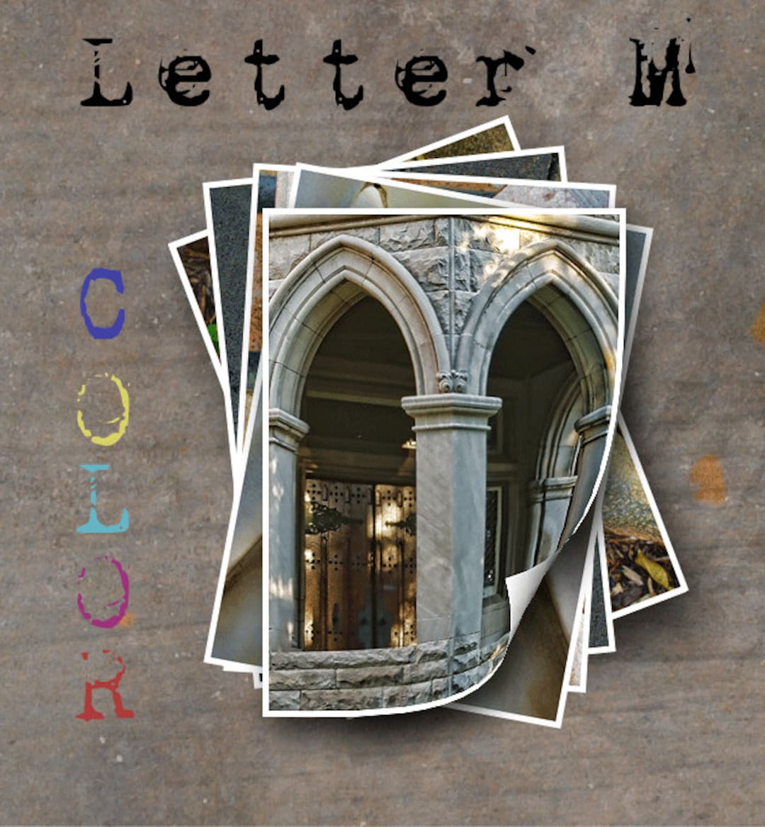 LETTER M Alphabet Photography LETTERS - Color Alphabet Photos - Etsy