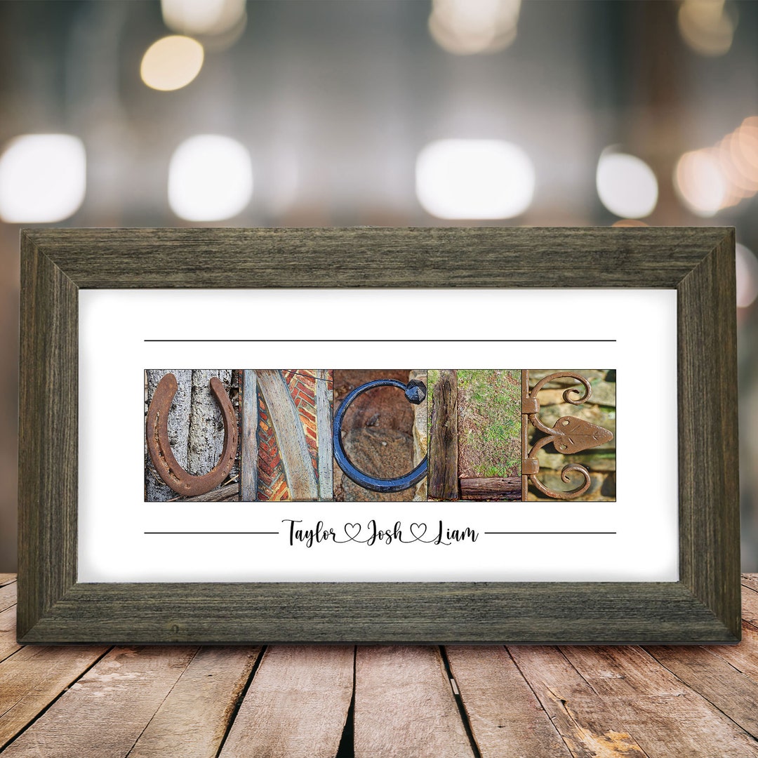 Christmas Gift for Uncle, Gift for Uncle, Uncle Sign, Best Uncle Ever ...