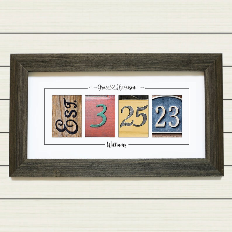 Personalized Wedding Date Print: Meaningful Newlyweds Gift, Custom ...