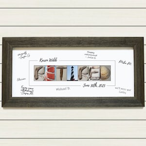 BEACH THEMED RETIREMENT Alternative Guest Book for Coworker Retiree - Etsy