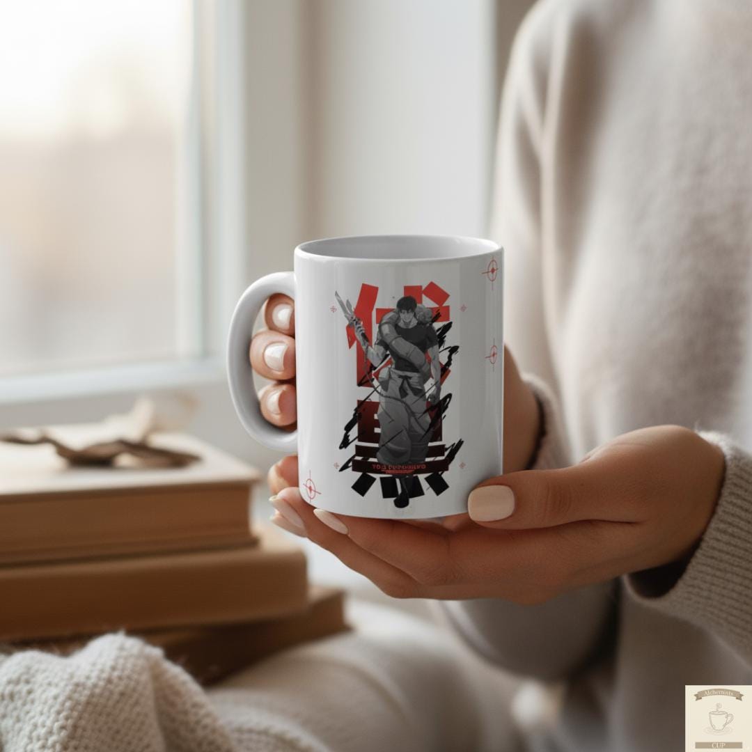 Toji Fushiguro Anime Ceramic Mug, 11oz, 15oz, Perfect Gift for Fans ...