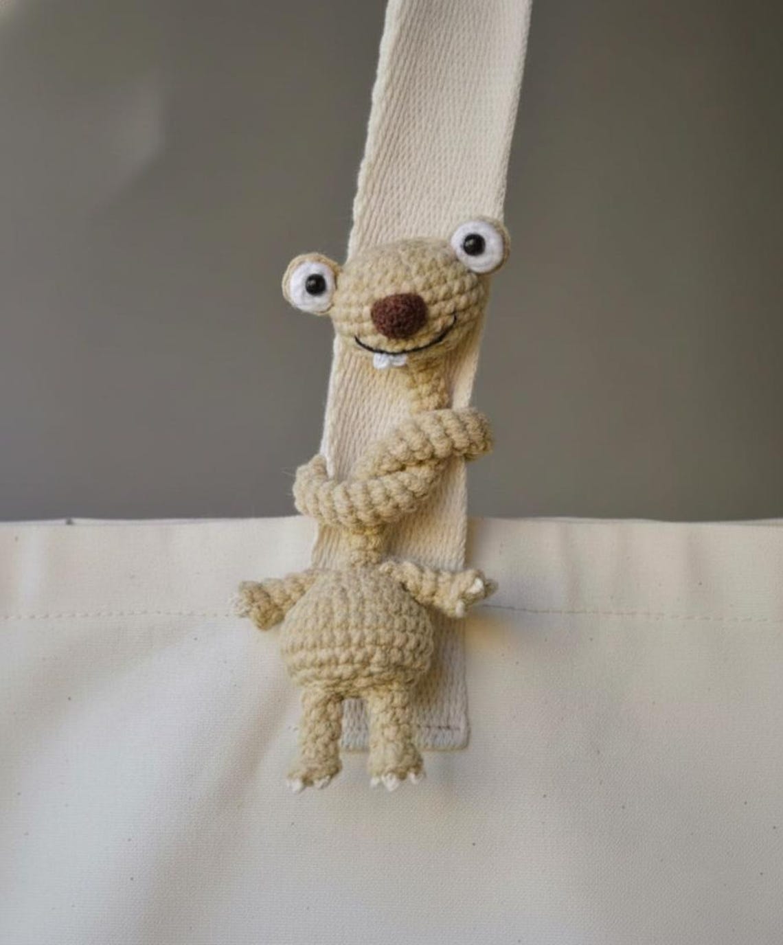 Sid the Sloth Amigurumi, Crochet Sloth , Long Neck Sloth, Ice Age ...