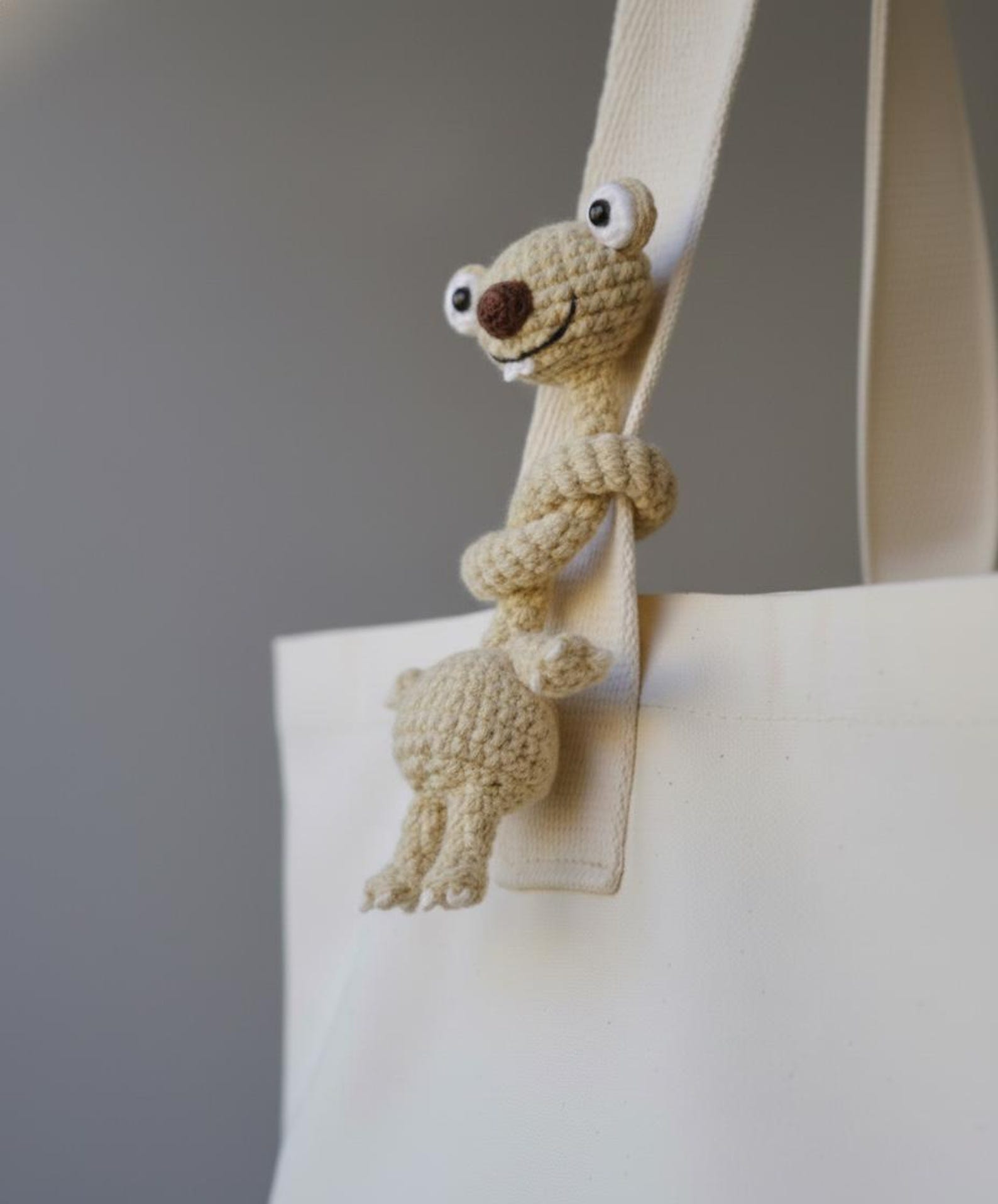 Sid the Sloth Amigurumi, Crochet Sloth , Long Neck Sloth, Ice Age ...