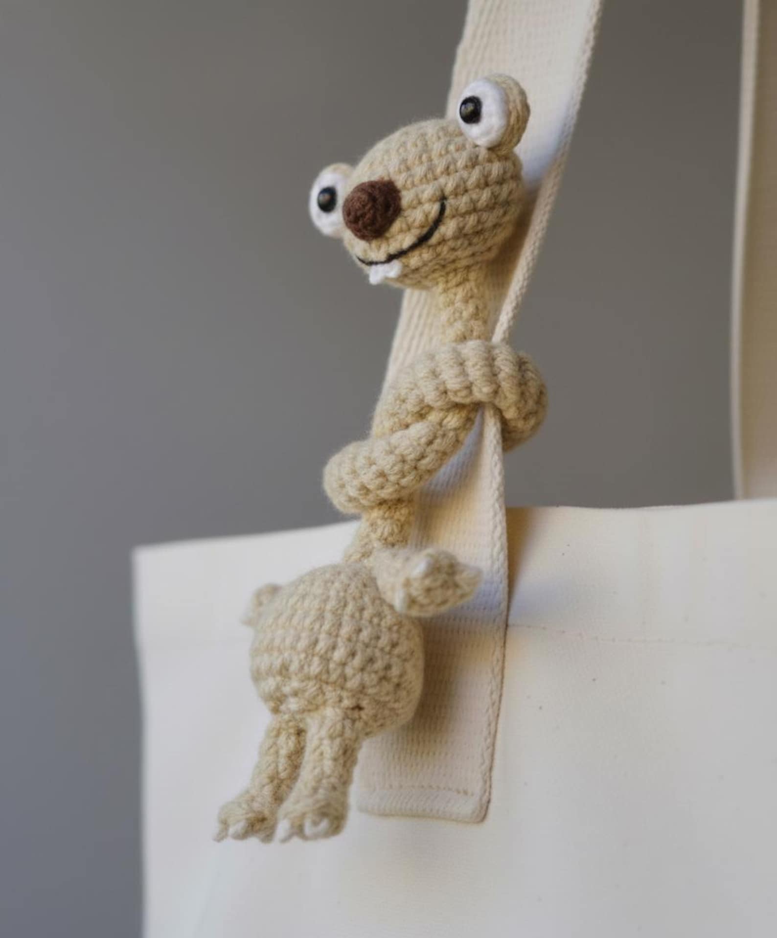 Sid the Sloth Amigurumi, Crochet Sloth , Long Neck Sloth, Ice Age ...