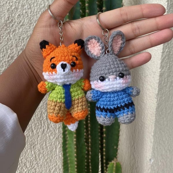 Zootopia Keychain - Etsy