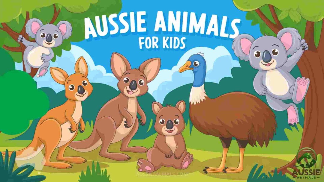 Aussie Animals Word Finds With Answers - Etsy UK