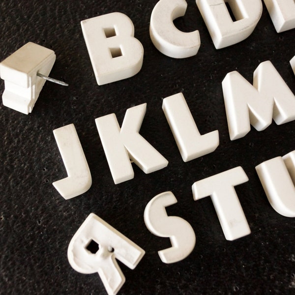 Ceramic Letters - Etsy