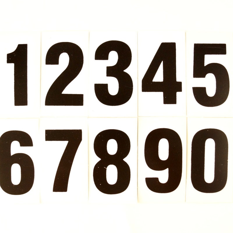 Gas Station Numbers - Etsy