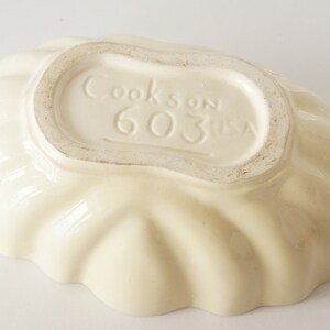 Vintage Bone White Ceramic Planter by Cookson (c.1960s) - Home Decor ...