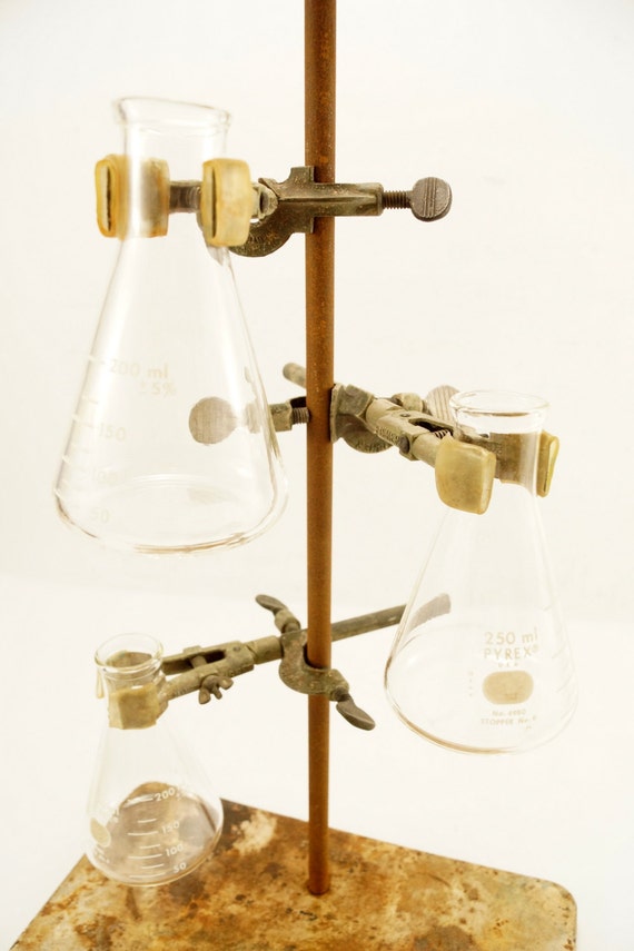 Vintage Science Cast Iron Laboratory Stand