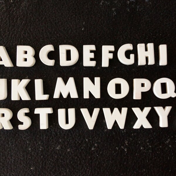 Ceramic Letters - Etsy