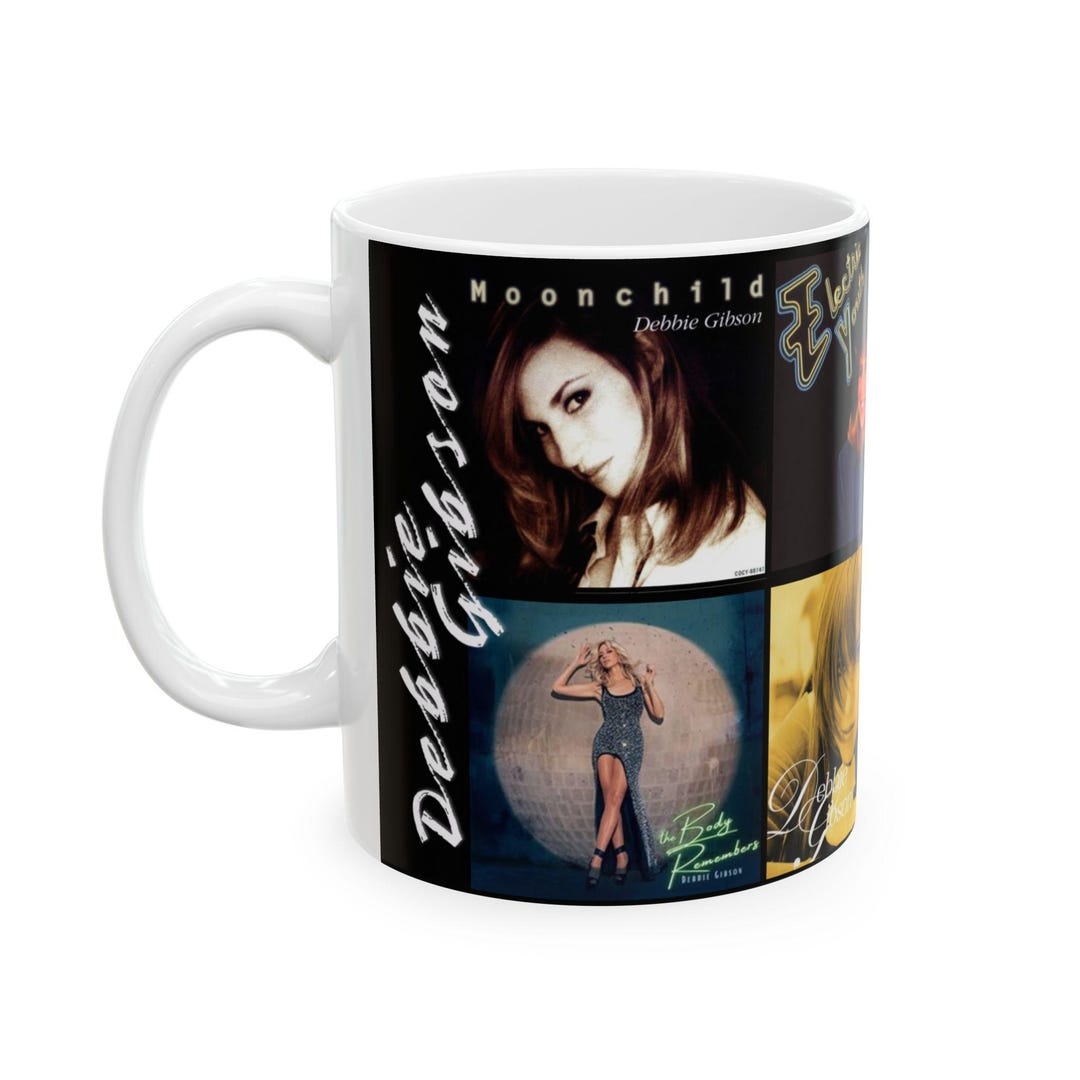 Debbie Gibson Album Cover Mug: 80s Pop Culture Coffee Cup - Etsy
