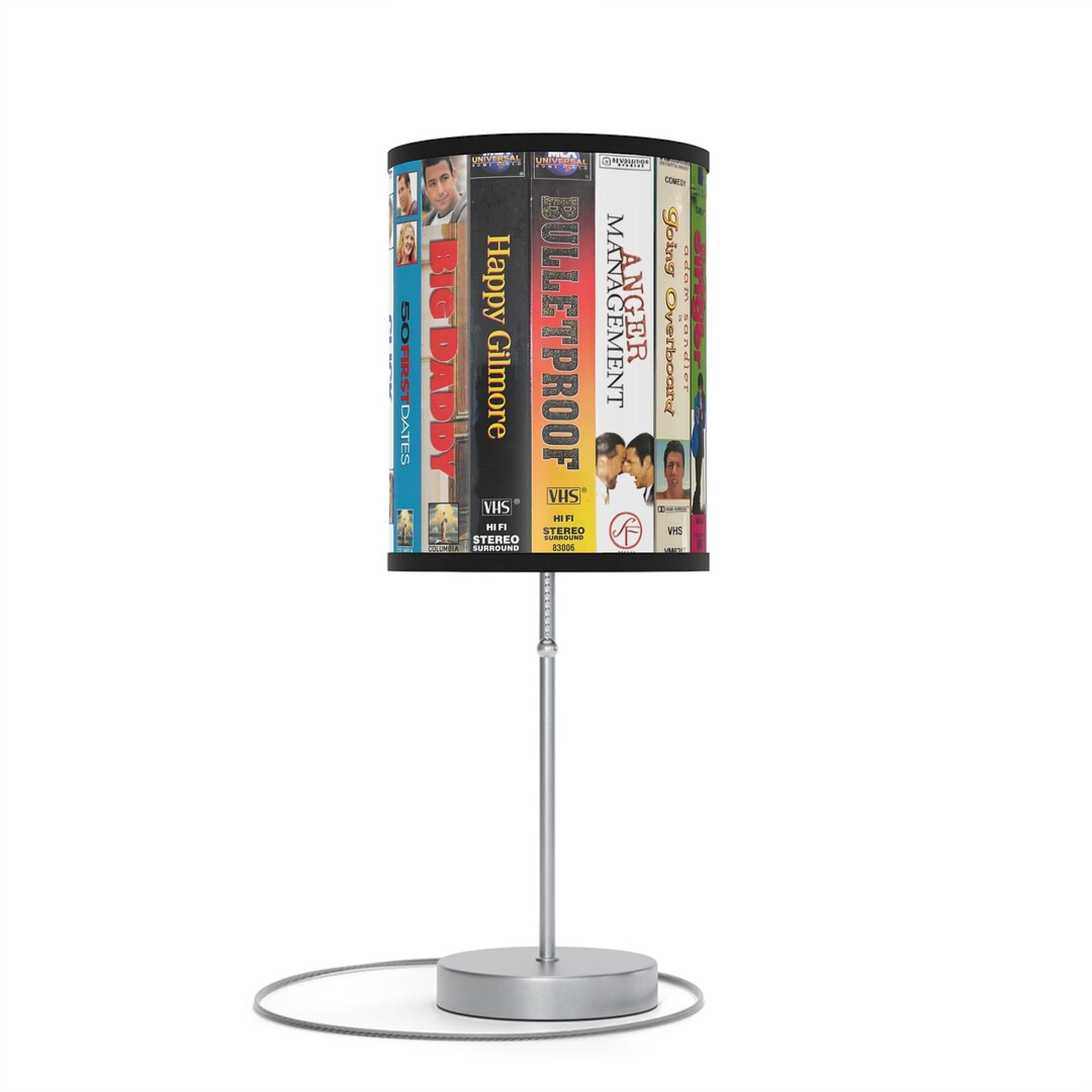 Adam Sandler Vhs/dvd Table Lamp, Oz Home Decor, US|CA Plug, Movie Lamp ...