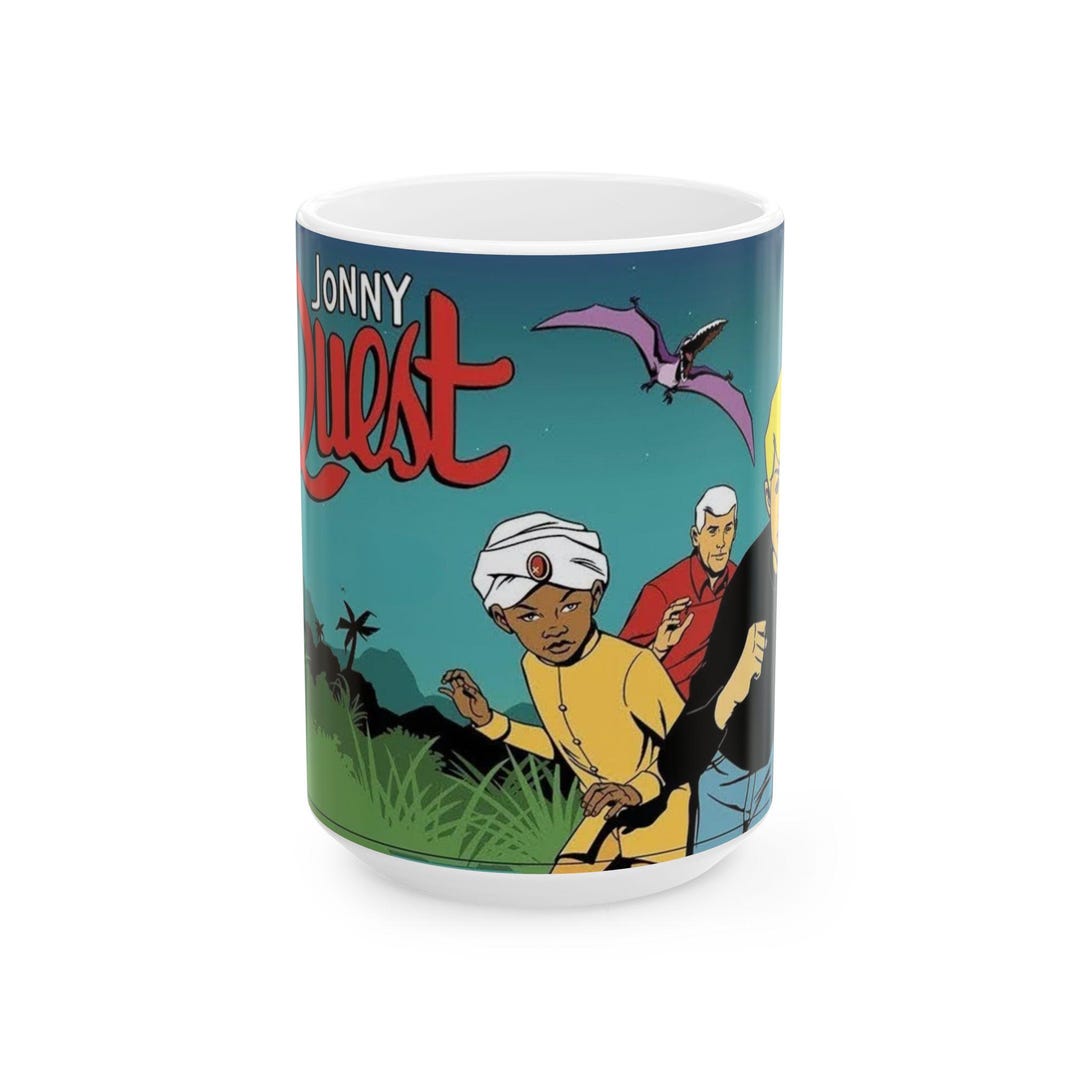 Jonny Quest Classic Cartoon Mug 15oz, Cartoon Fan Gift, Coffee Cup - Etsy