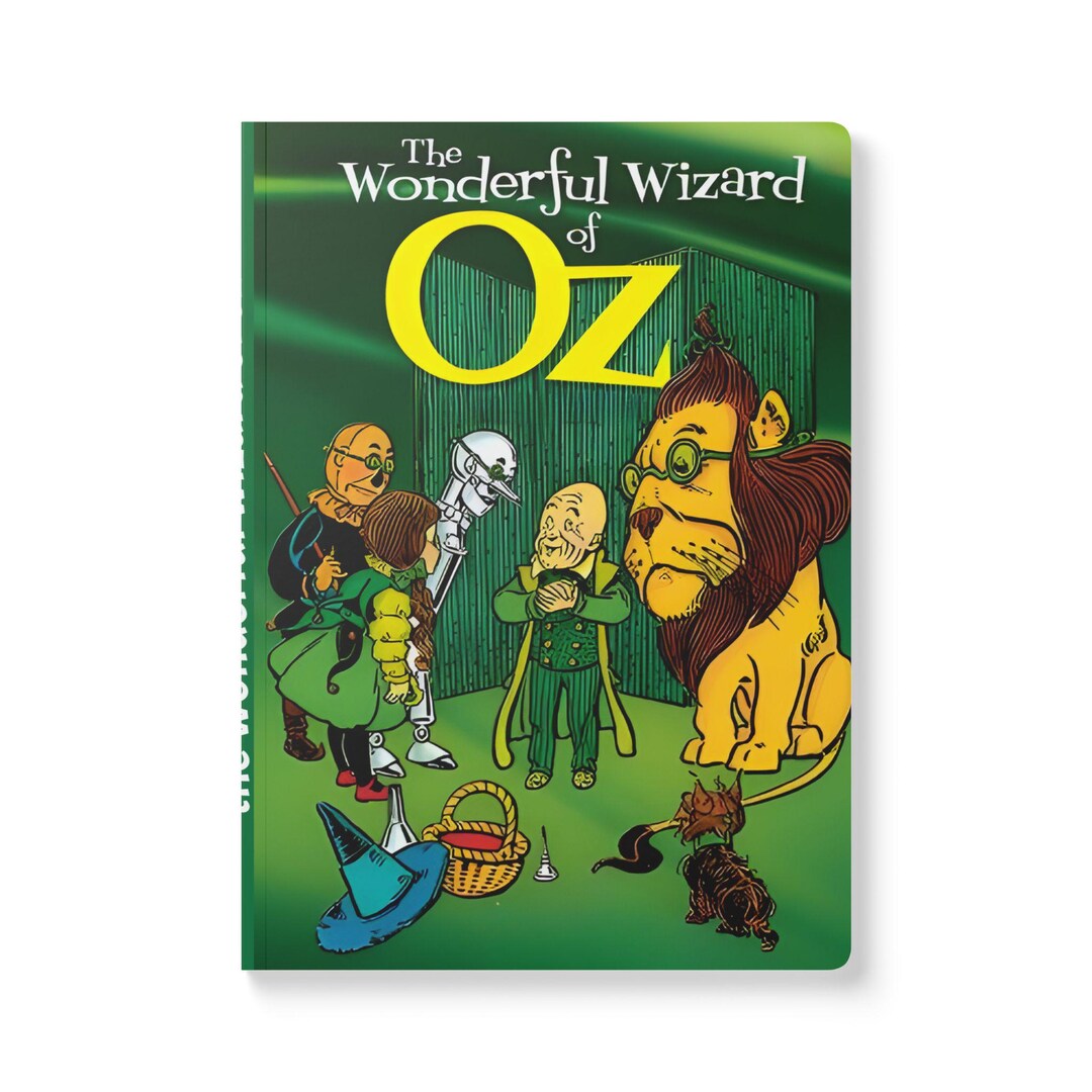 Wizard of Oz Softcover Journal, Inside Prints Notebook, Fan Gift - Etsy
