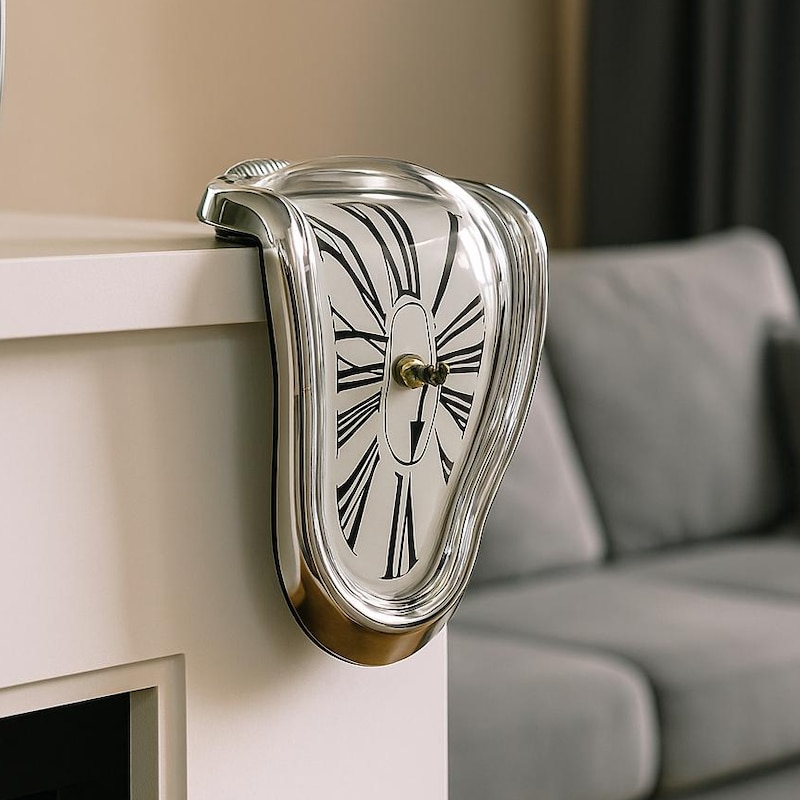 Melting Wall Watch - Etsy