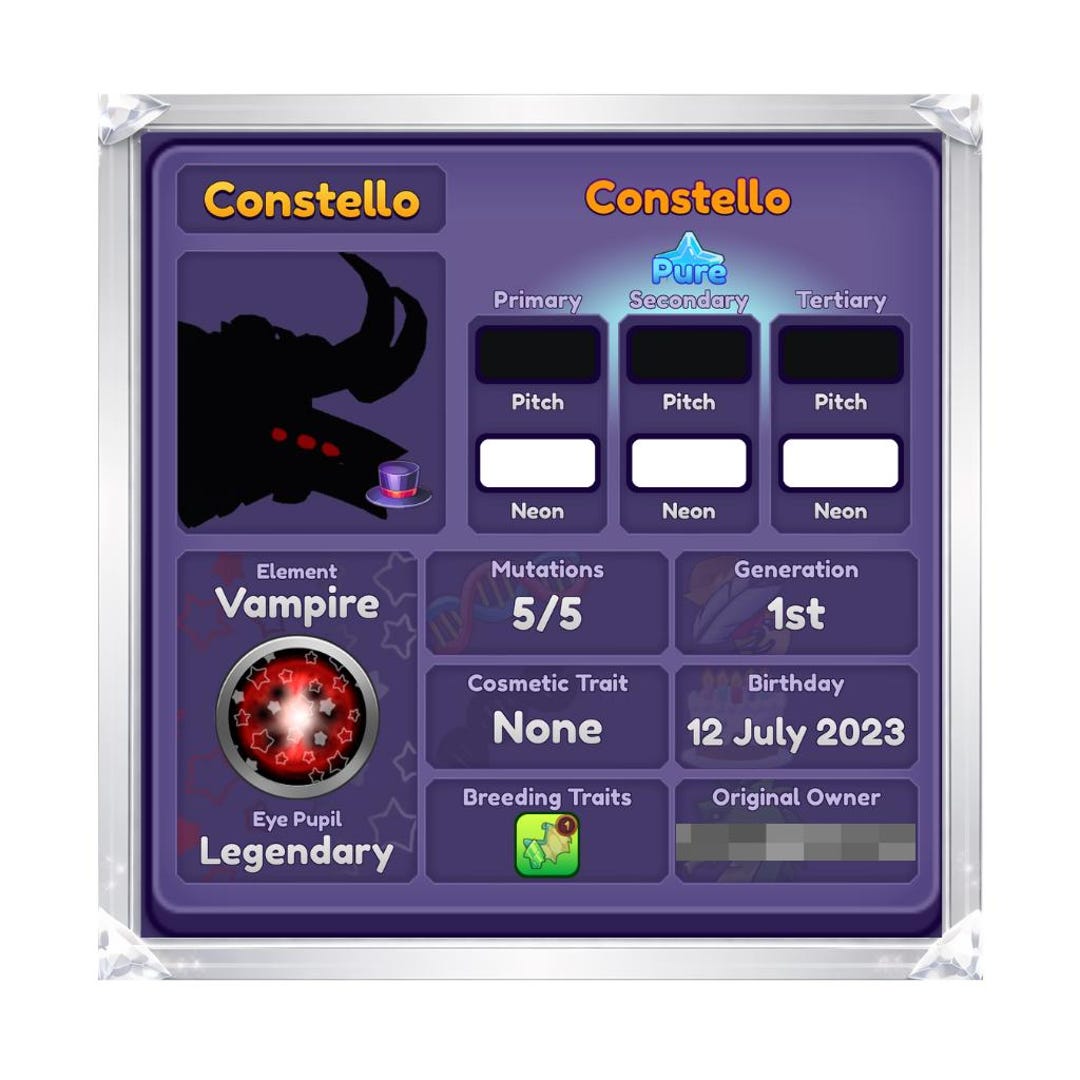 Constello • Dragon Adventures • Roblox - Etsy Australia