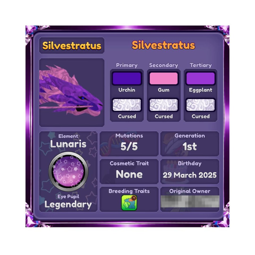 Silvestratus • Dragon Adventures • Roblox - Etsy