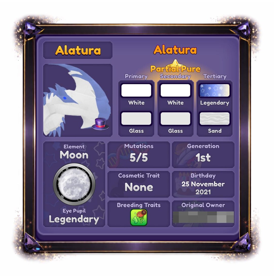 Alatura • Dragon Adventures • Roblox - Etsy