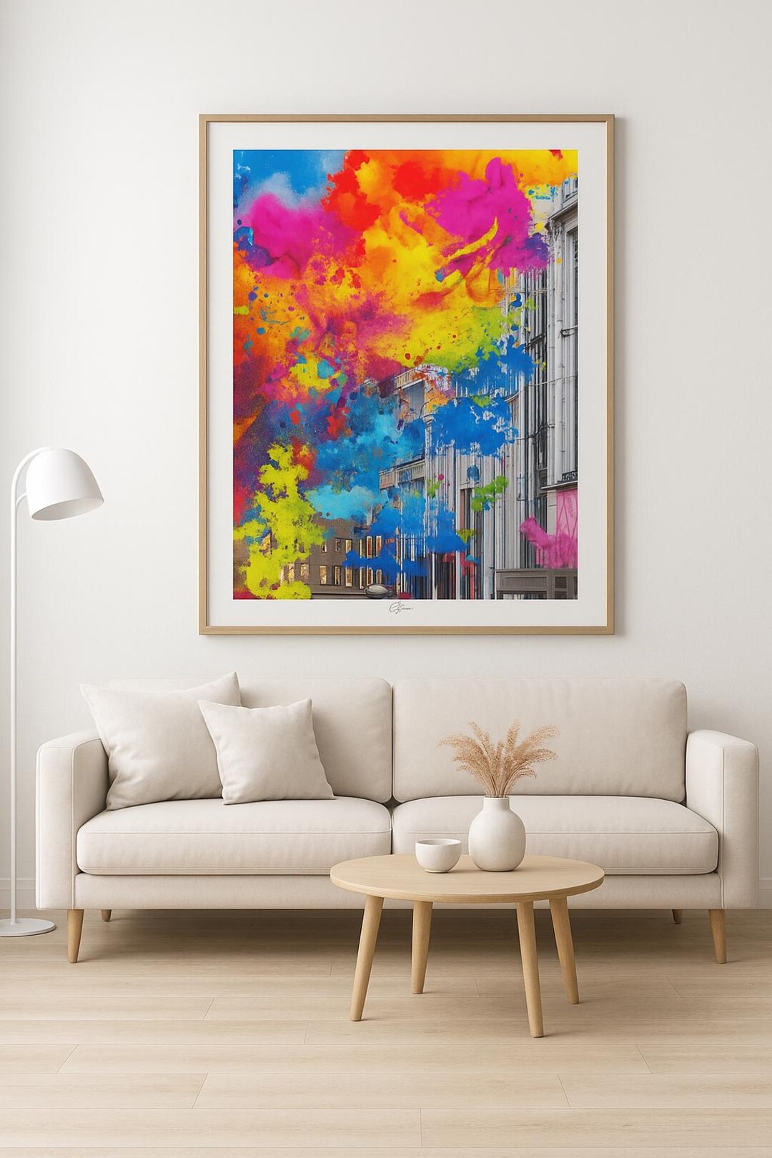 Large Poster - Color Explode - Etsy