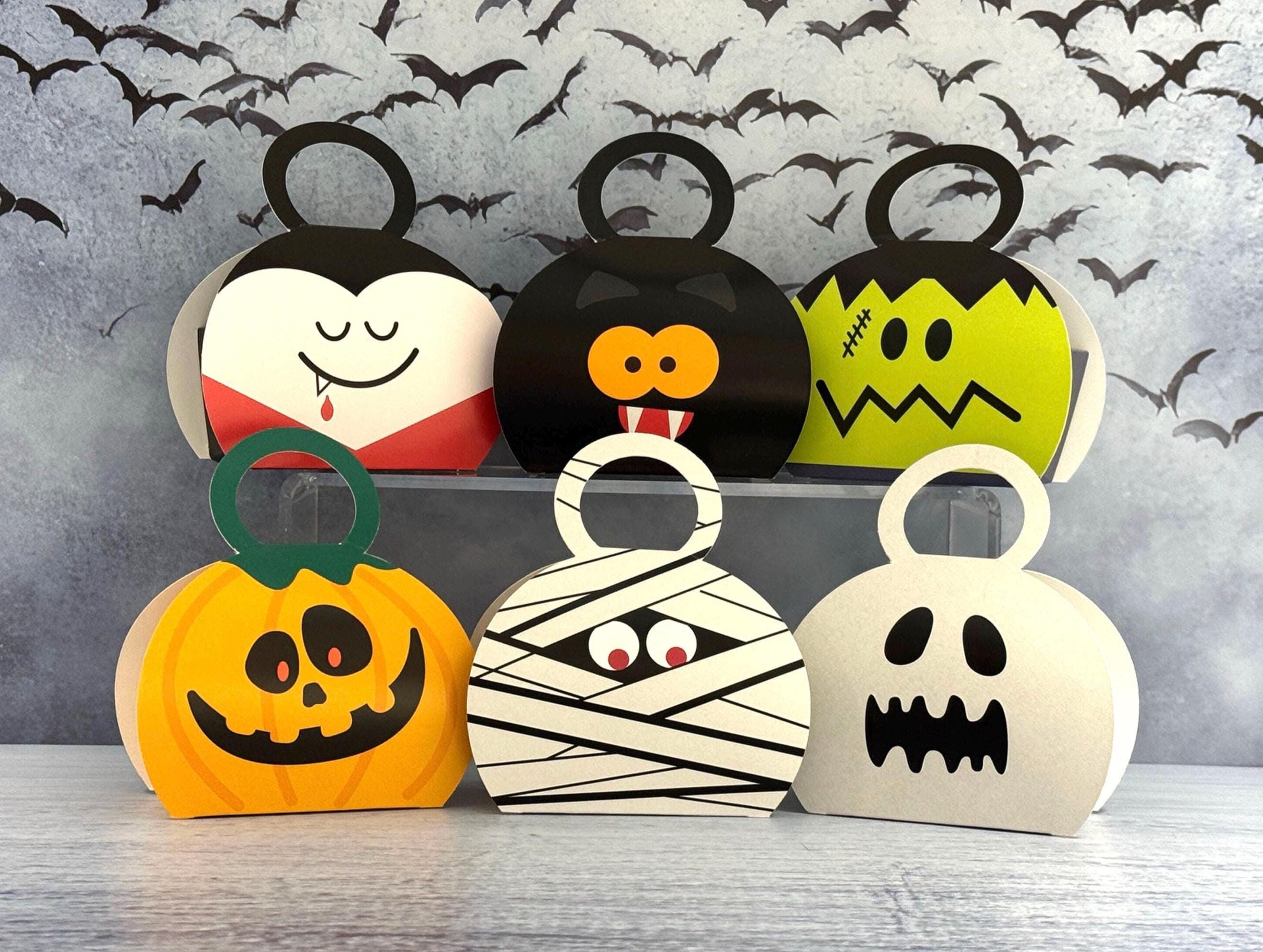 Halloween Character Boxes (pack of 6) - Etsy