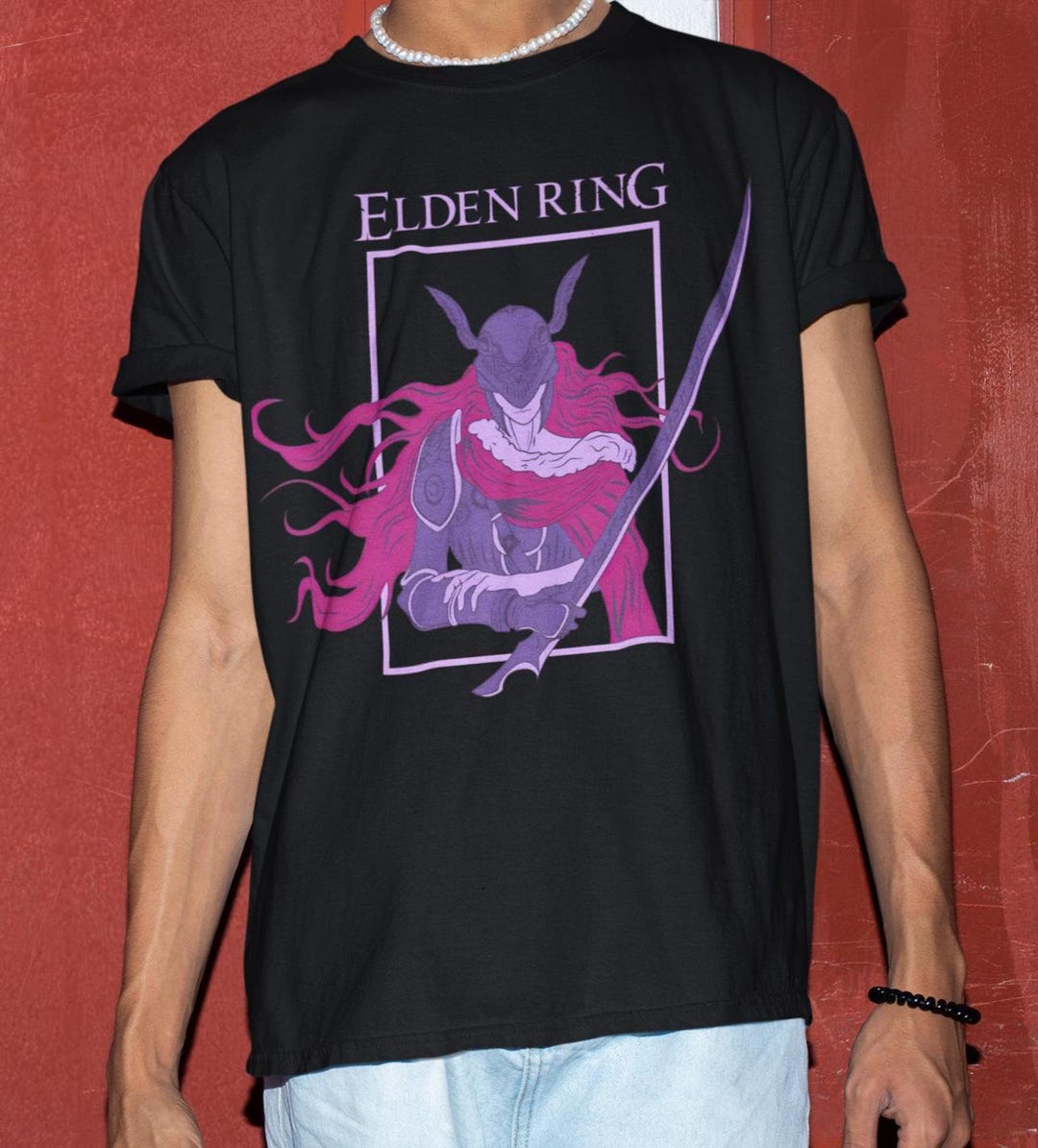 Malenia Graphic Tee , Elden Ring Fan Art Shirt, RPG Fantasy Apparel - Etsy